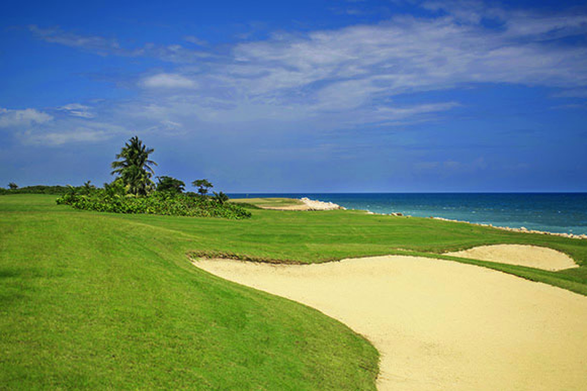 El placer del golf bajo el sol del Caribe